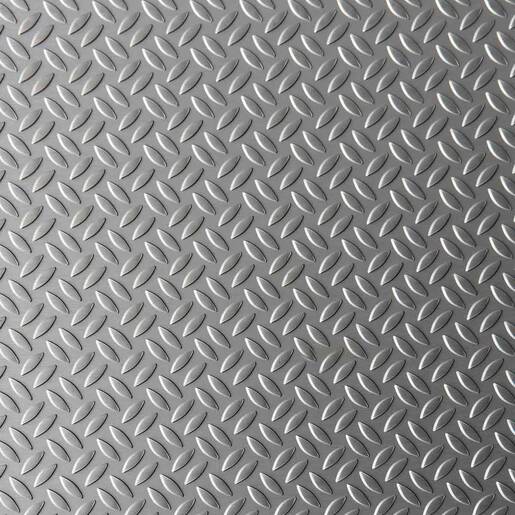 tole à relief grain de riz Aluminium laminé AW5754H244 EN 573-3 2,5 ...